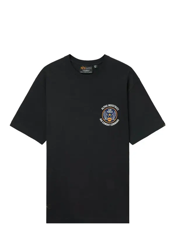 Alpha Industries Air Force-patch T-shirt - Black