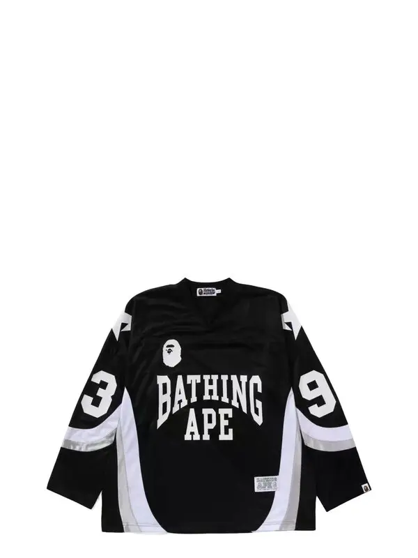 A BATHING APE® Hockey Jersey - Black