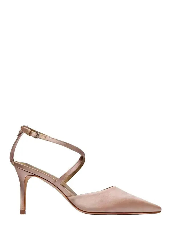 Bernardo 1946 80mm Yazmin Heeled Pumps - Pink