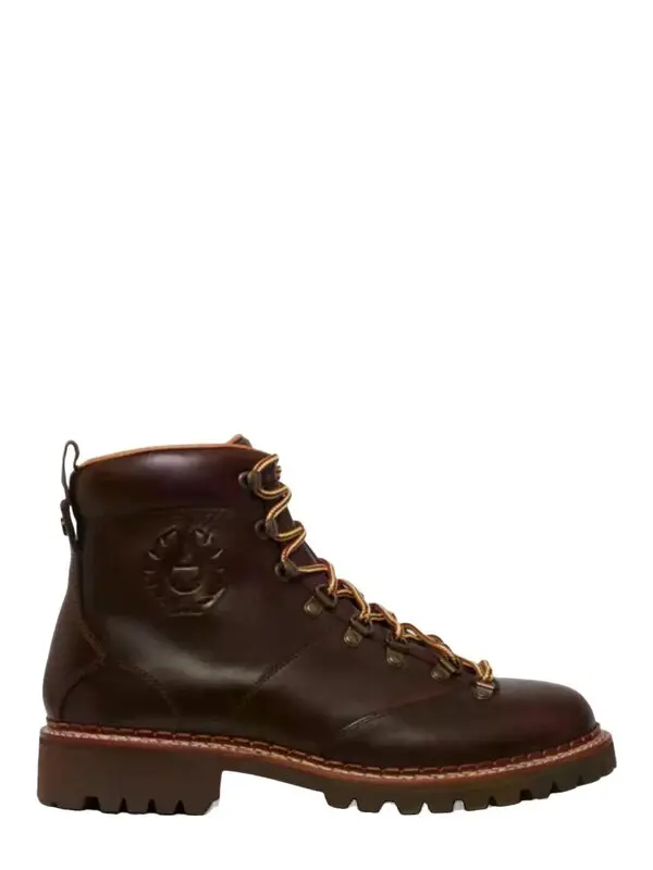 Belstaff Butler Leather Boots - Brown