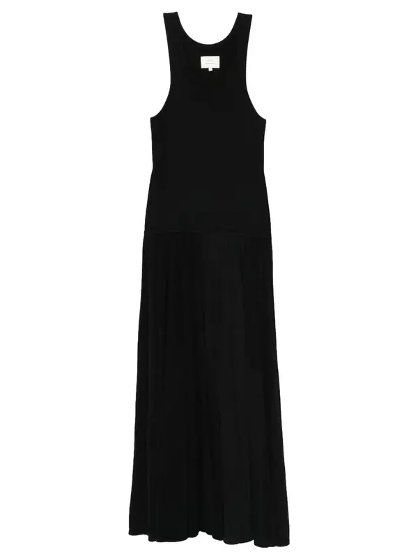 Loulou De Saison Jada Racer-back Maxi Dress - Black