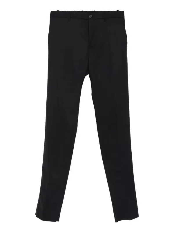 Incotex Elastic-waistband Trousers - Blue