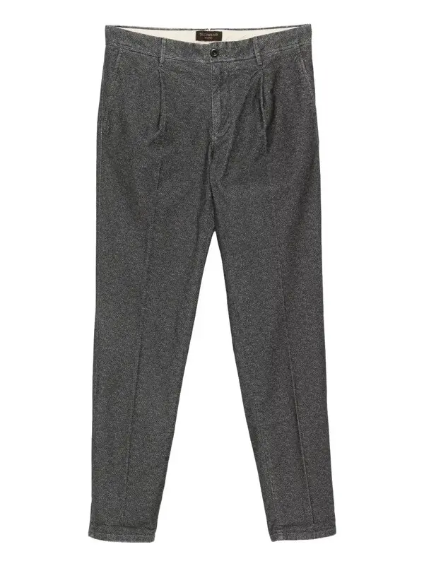 Incotex Pressed-crease Trousers - Grey