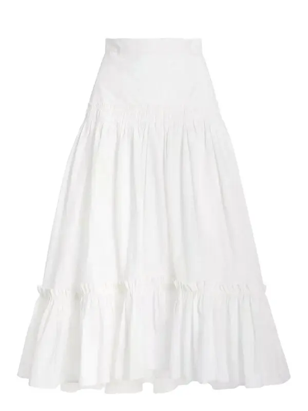 Cara Cara Tisbury Midi Skirt - White