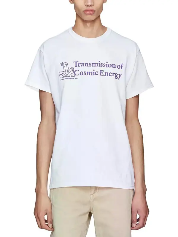 GOOD MORNING TAPES Transmission T-shirt - White