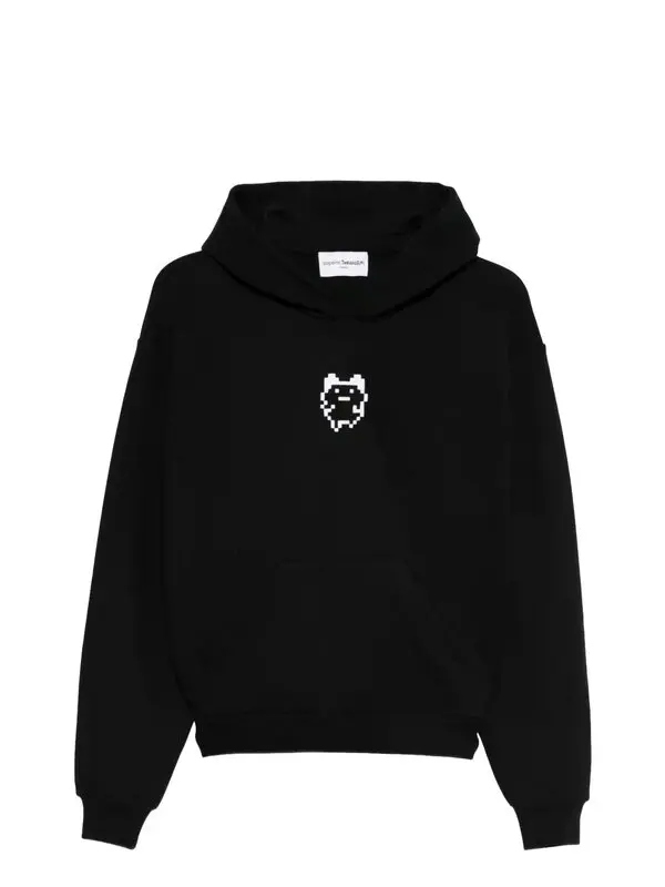 Coperni X Tamagotchi Logo-print Hoodie - Black