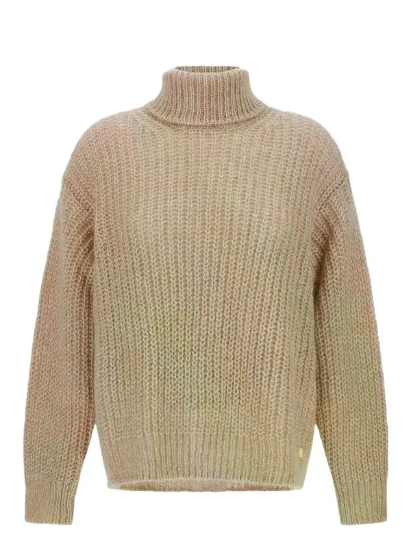 Herno Ribbed Turtleneck Sweater - Neutrals