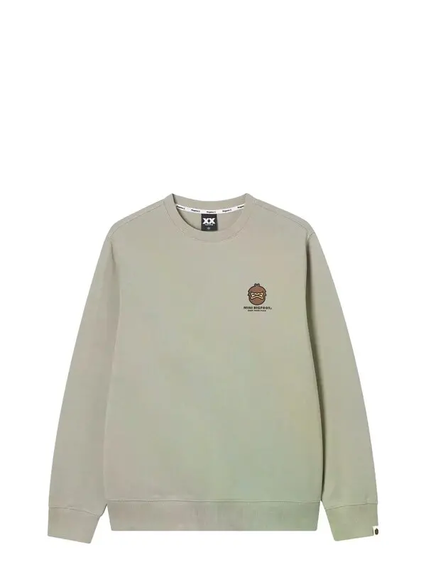 FINGERCROXX Mini-bigfoot Crewneck Sweatshirt - Neutrals