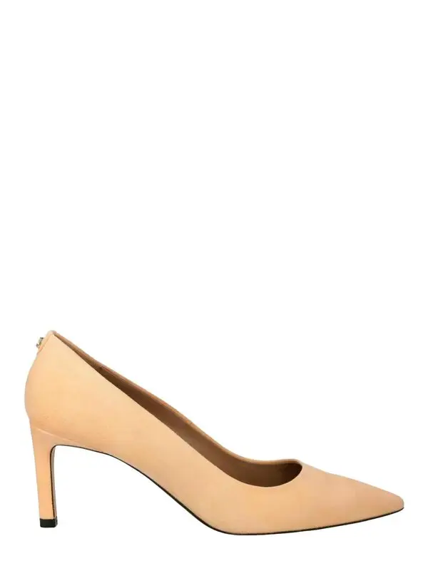 BOSS 75mm Janet Pointed-toe Stiletto Pumps - Neutrals