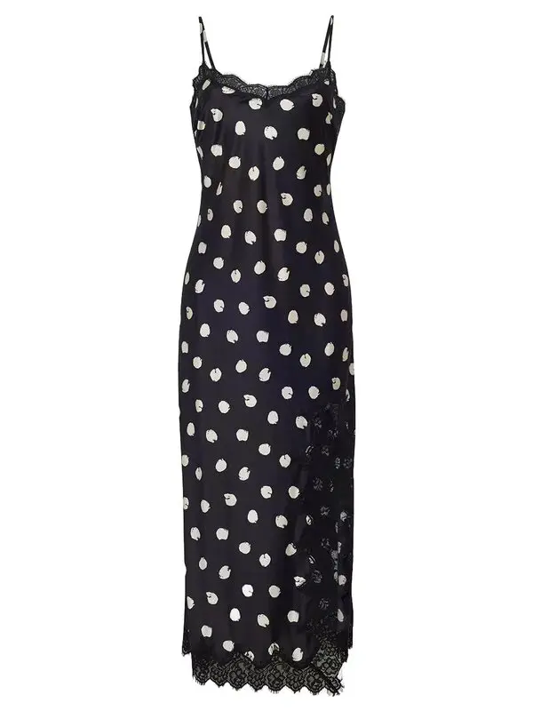 Cara Cara Granada Polka-dot Dress - Black
