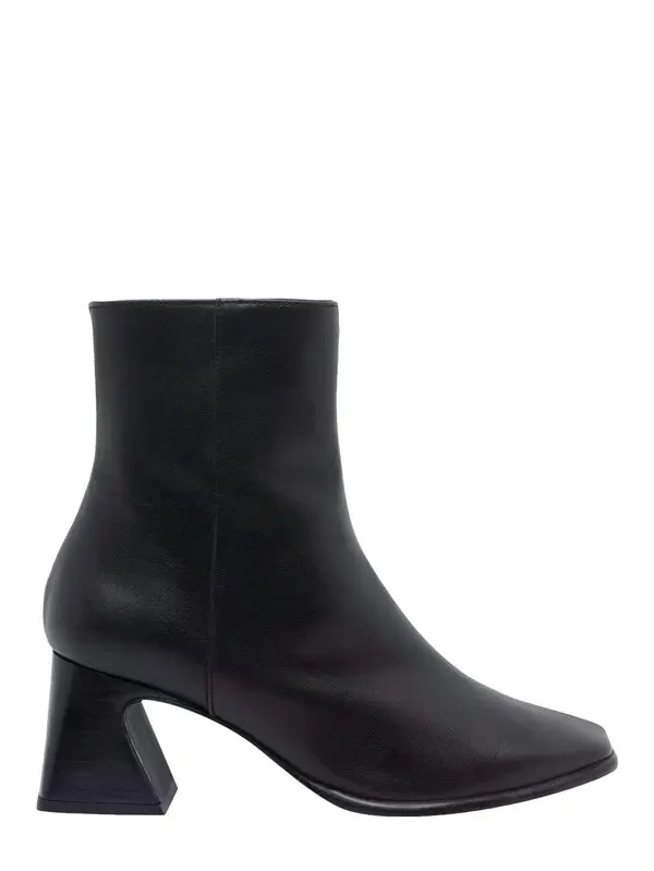 ANGEL ALARCON 70mm Zip-detail Block-heel Boots - Black