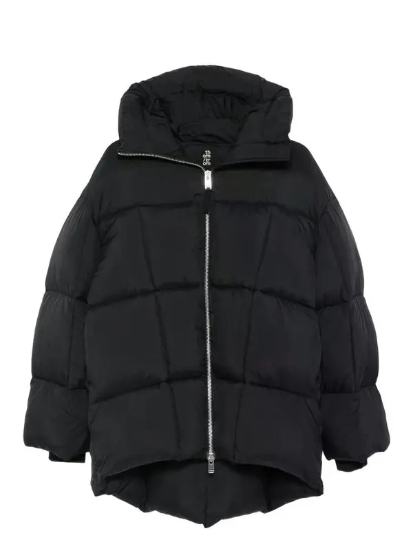 THOM KROM Quilted High-neck Jacket - Black