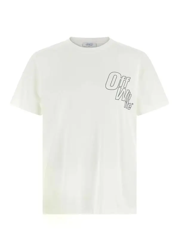 Off-White Cotton T-shirt - White
