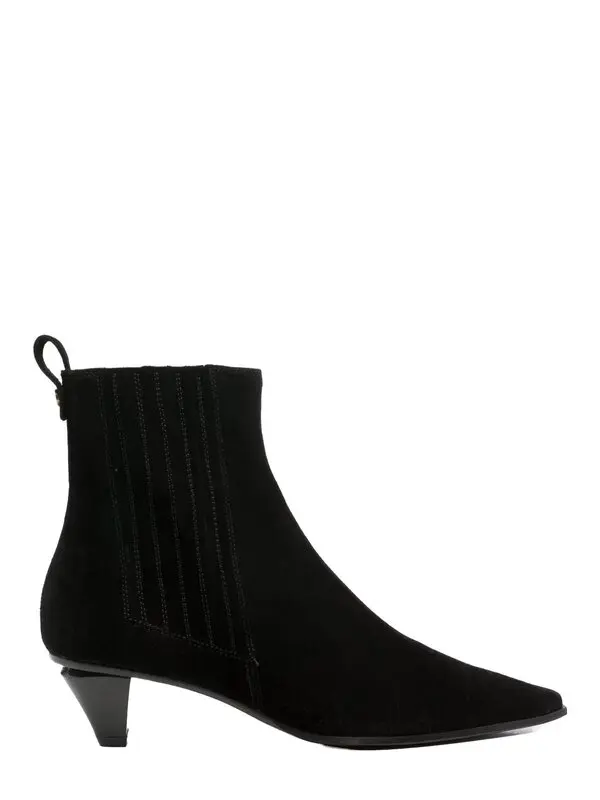 Roberto Festa Pointed-toe Ankle Boots - Black