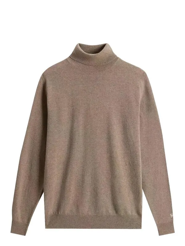 Woolrich Turtleneck Wool Sweater - Brown