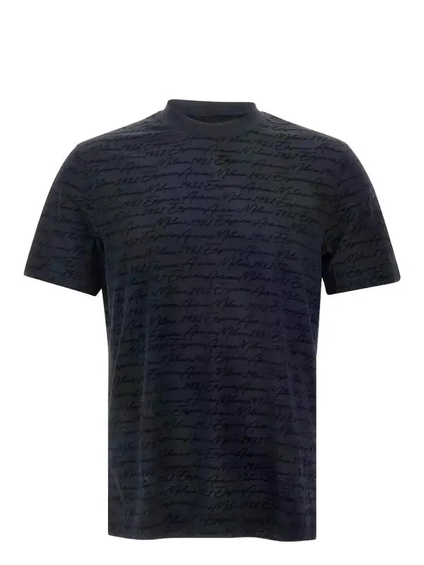 Emporio Armani Logo T-shirt - Blue