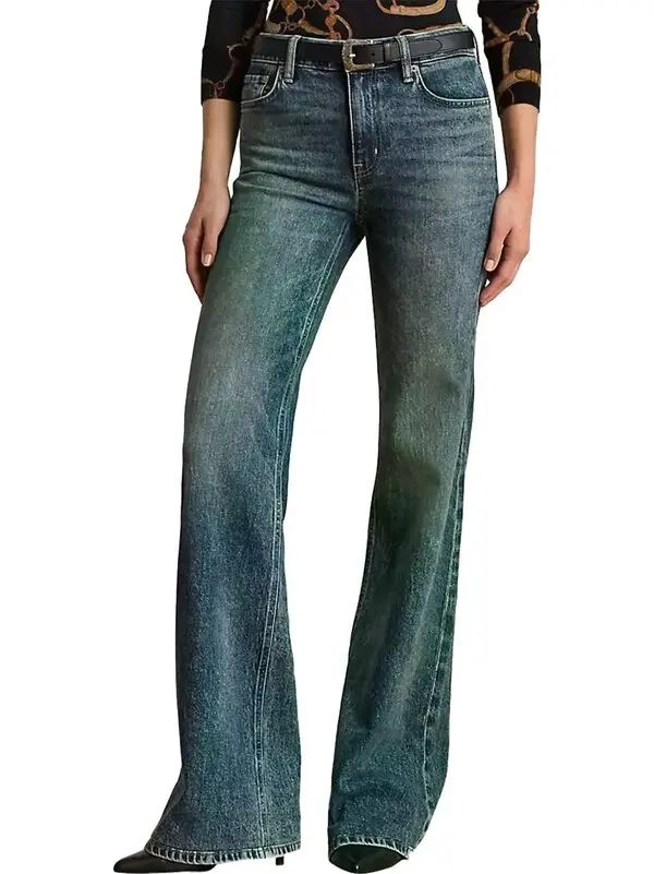 Ralph Lauren High-waist Flared Jeans - Blue