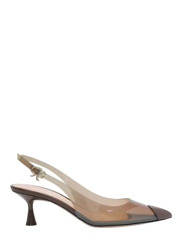 GIANVITO ROSSI Slingback Pumps - White