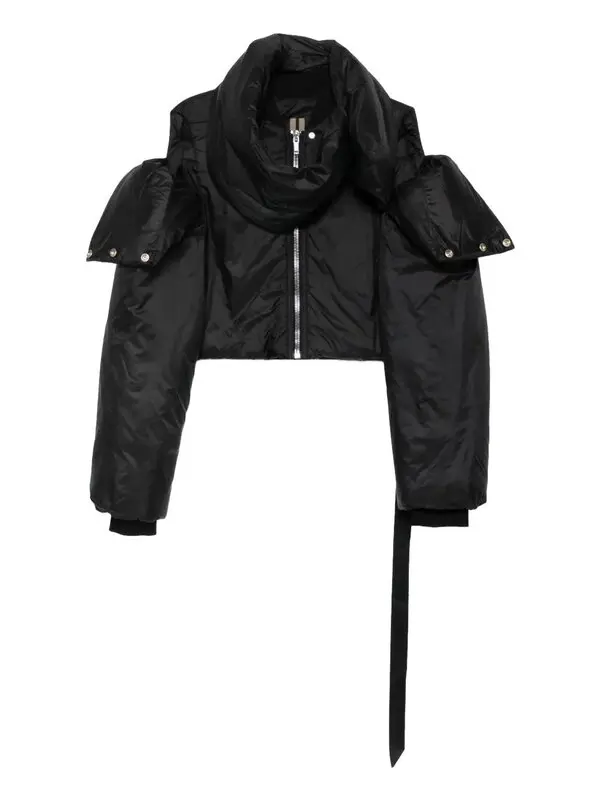 Rick Owens Convertible Puffer Jacket - Black