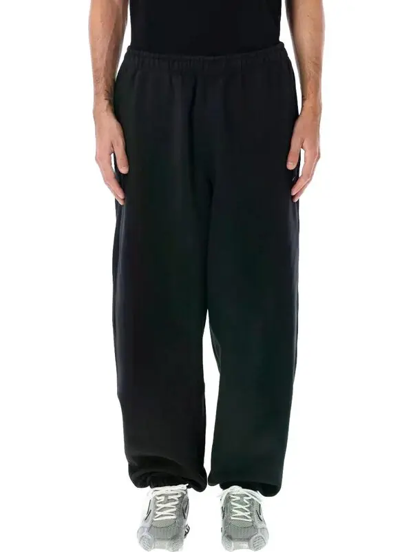 Nike Swoosh-embellished Track Pants - Black