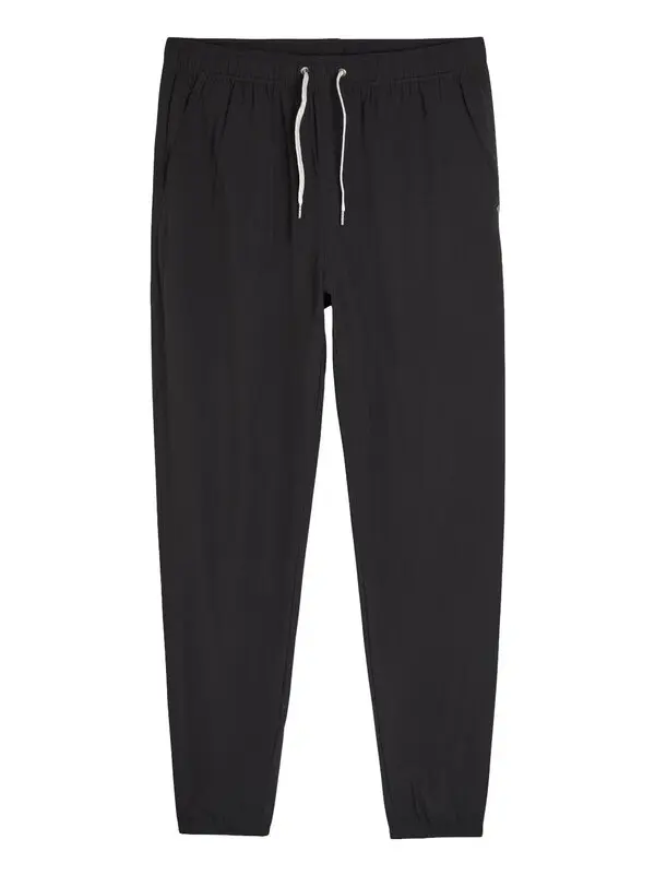Vuori Kore Stretch-jersey Sweatpants - Black