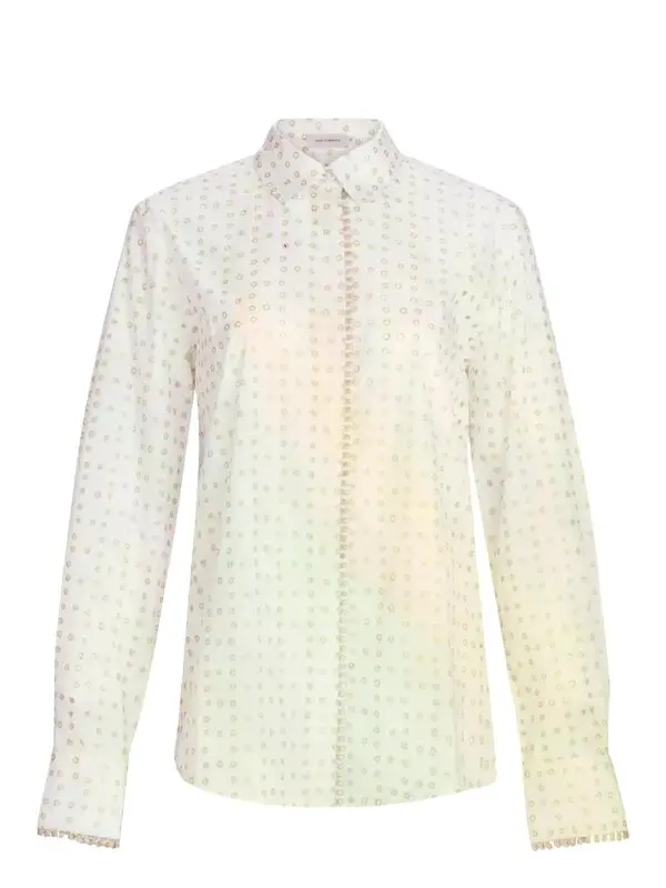 Silvia Tcherassi Naroa Cotton Shirt - Neutrals