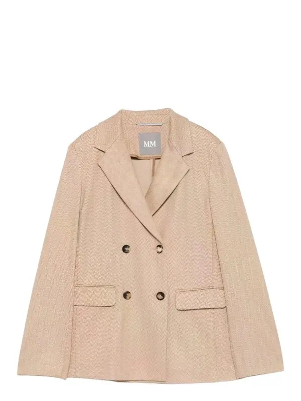 Max Mara Double-breasted Blazer - Neutrals