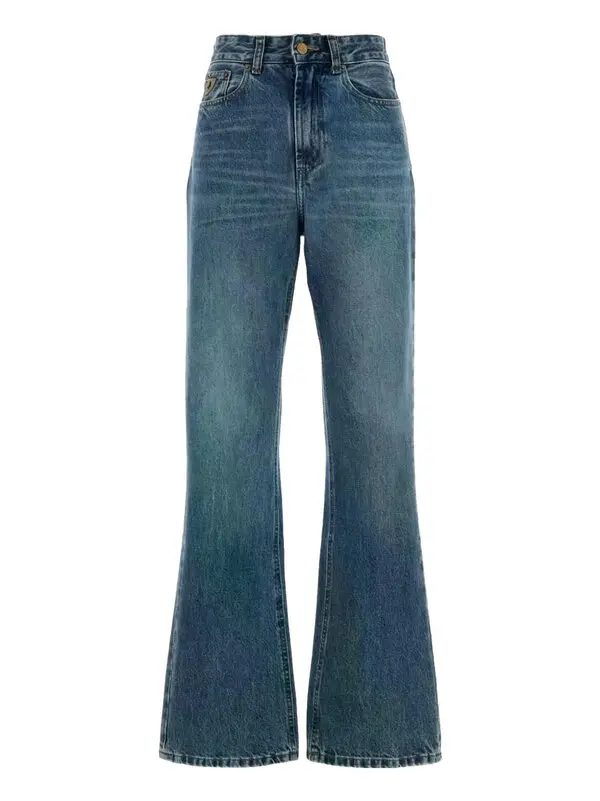 LOIS Cotton-blend Flared Jeans - Blue
