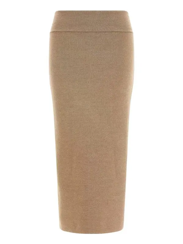 Jacquemus Maille Pencil Skirt - Neutrals