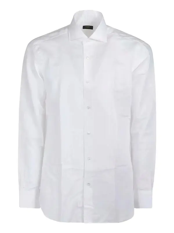 BARBA NAPOLI Cotton Shirt - White