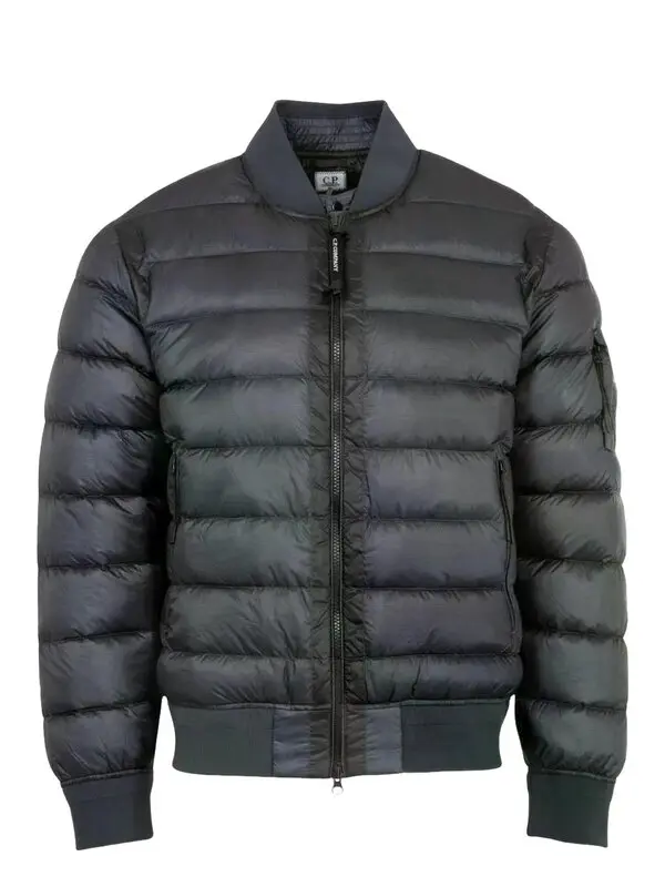 C.P. COMPANY Quilted Shell Jacket - Black