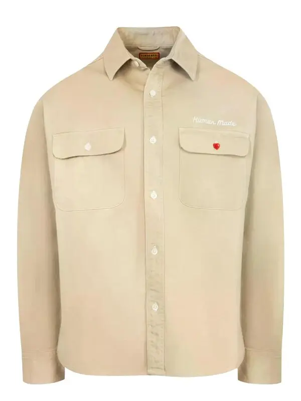 HUMAN MADE Double-pocket Shirt - Neutrals