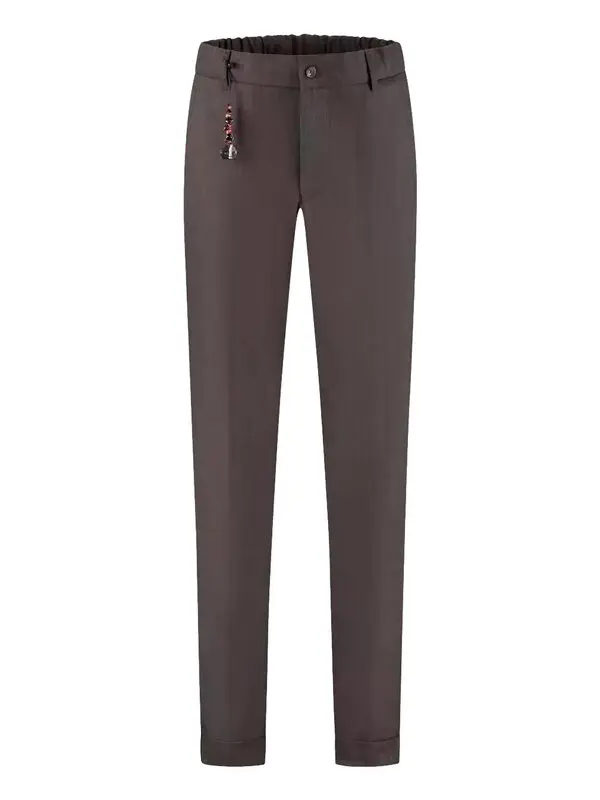 Marco Pescarolo Drawstring-waist Trousers - Brown