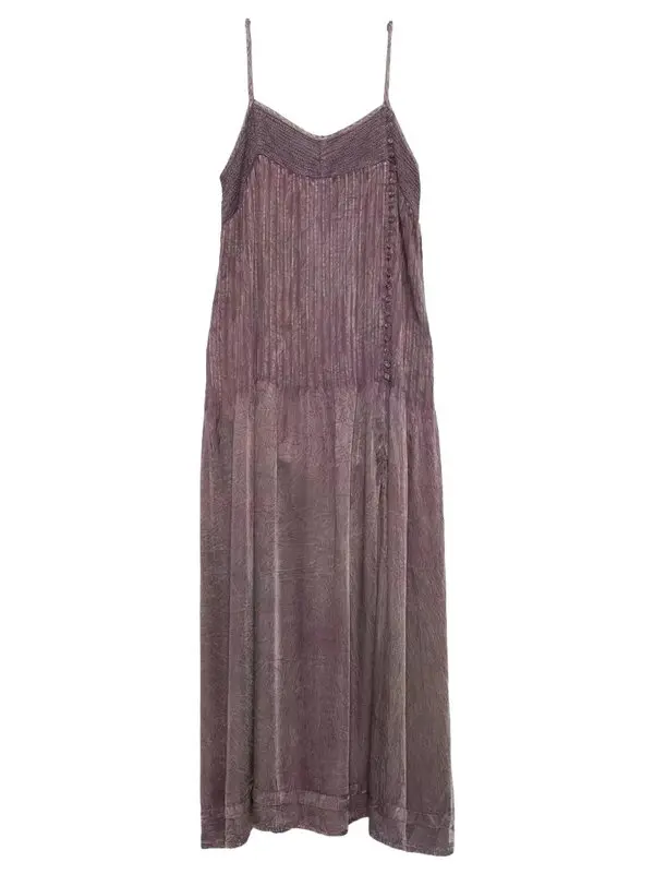 MES DEMOISELLES V-neck Maxi Dress - Purple
