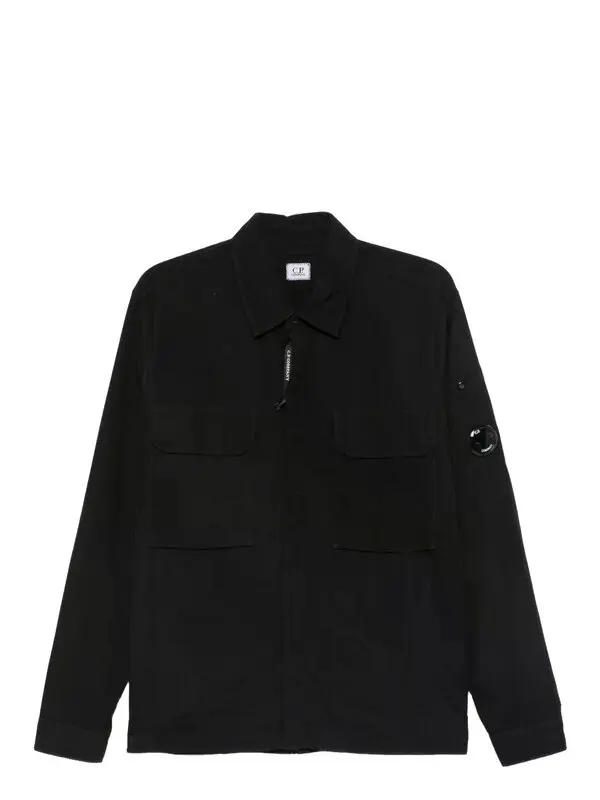 C.P. COMPANY Zip-fastening Pocket Jacket - Black