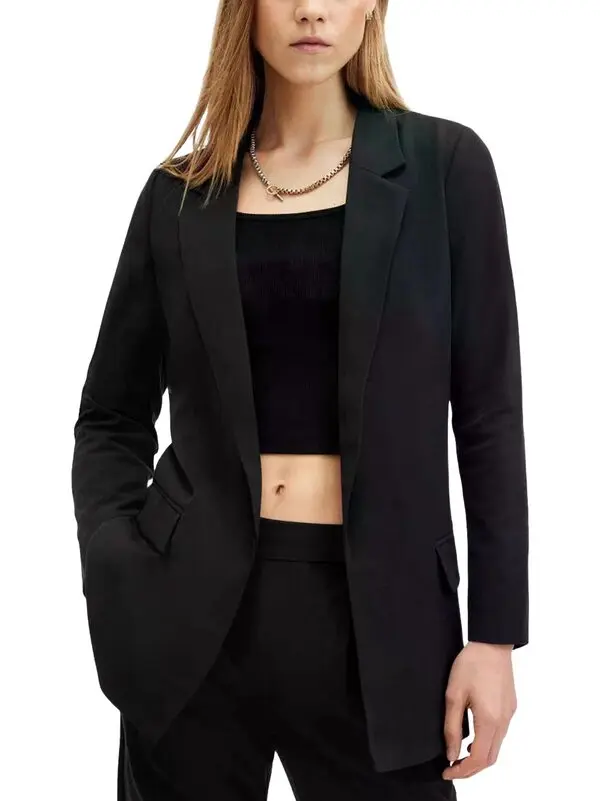 ALLSAINTS Open-front Blazer - Black