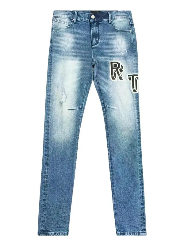 RtA Stadium Bryant Collegiate Medium Jeans - Blue