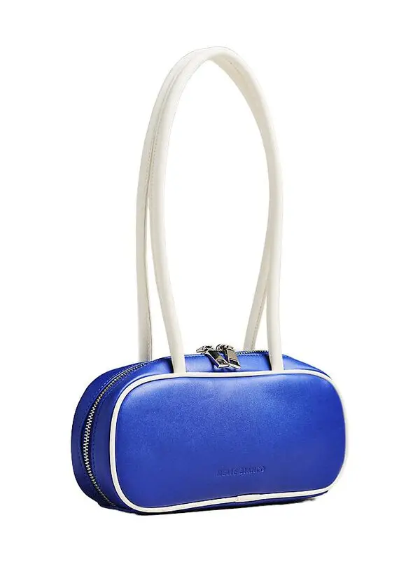 MELIE BIANCO Two-tone Shoulder Bag - Cobalt