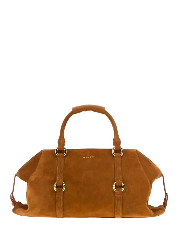 Alexander McQueen Medium Farringdon Tote Bag - Brown