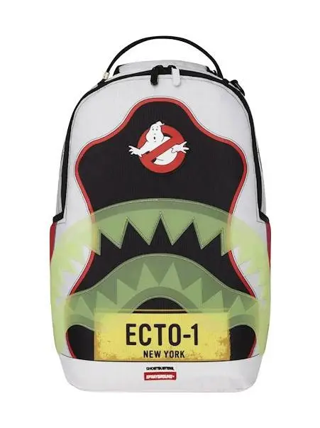 SPRAYGROUND Ghostbusters Ecto Shark Backpack - White