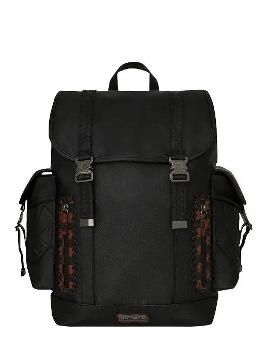 SPRAYGROUND Checkpoint Royale Monte Carlo Backpack - Black/brown