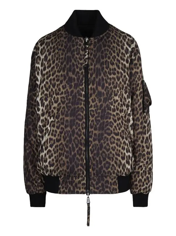 P.a.r.o.s.h Printed Jacket - Fantasia Marrone