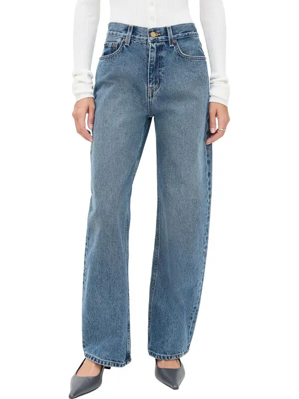 B Sides Leroy Mid Relaxed Jeans - Merce Sunfade