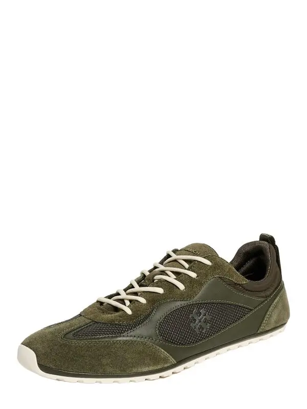 Tory Burch Tory Field Sneakers - Dark Olive