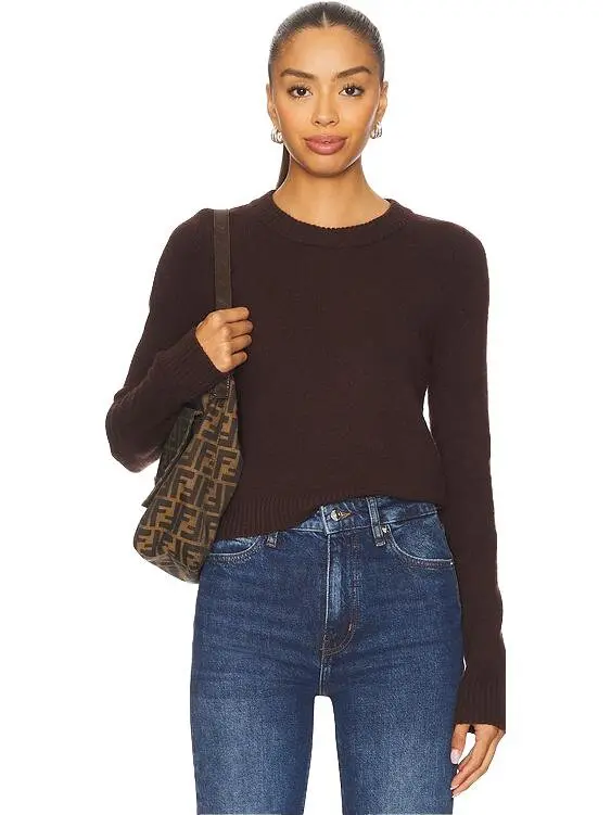 Show Me Your Mumu Tuck In Sweater - Mocha Knit