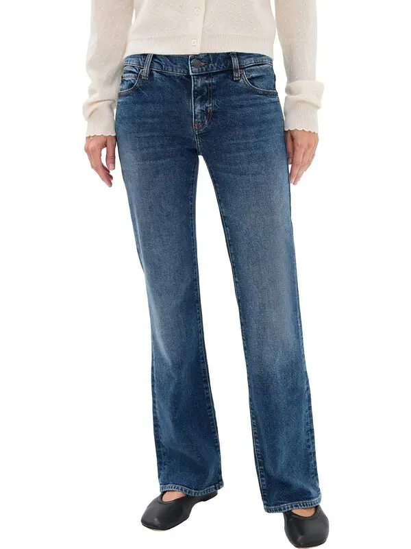 FRAME The Pixie Petite Rodeo Jeans - Nebula