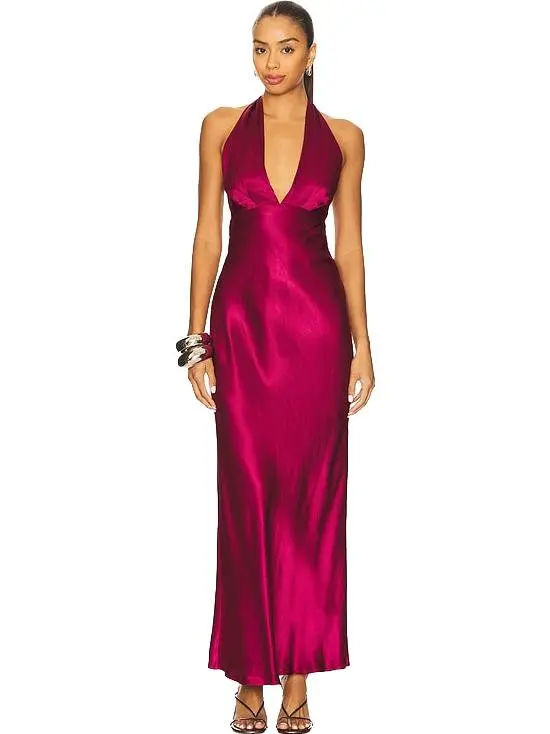 SNDYS Leslie Maxi Dress - Plum