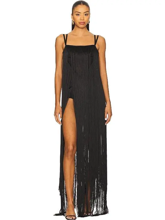 SANS FAFF Cassia Evening Gown - Black
