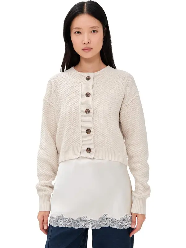 Free People Lila Cardigan - Birch