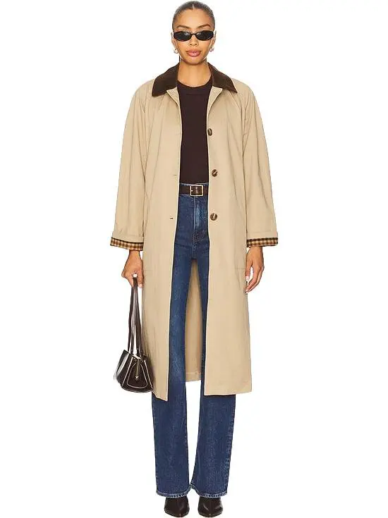 Heartloom Beatriz Trench Coat - Khaki